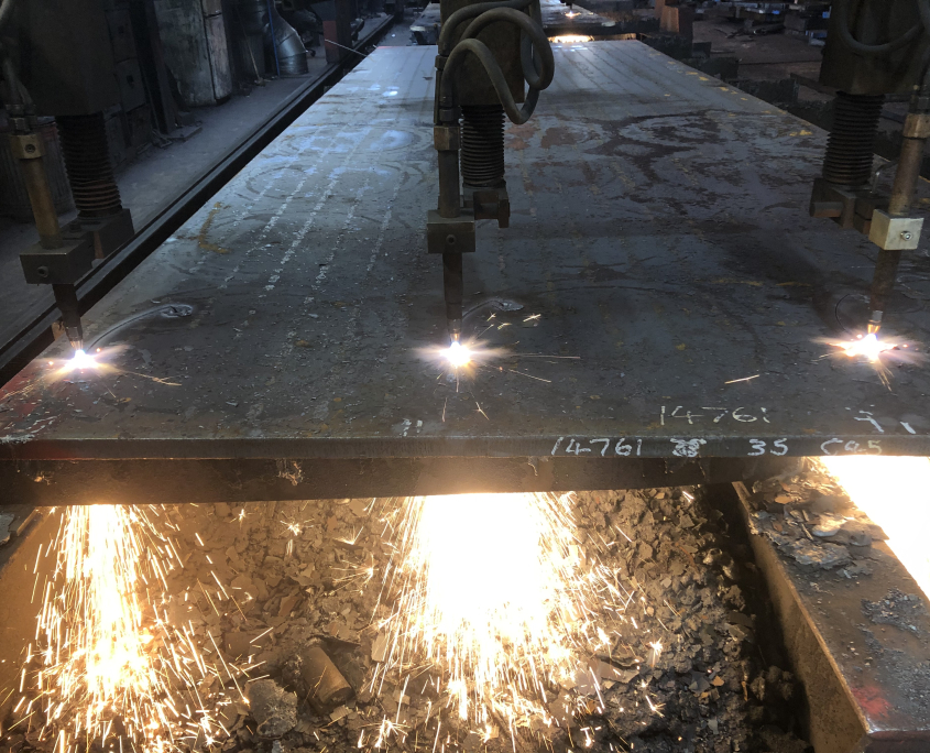 Flame Cutting Services | Oxyfuel & Gas Cutting Specialists | VSN Steels